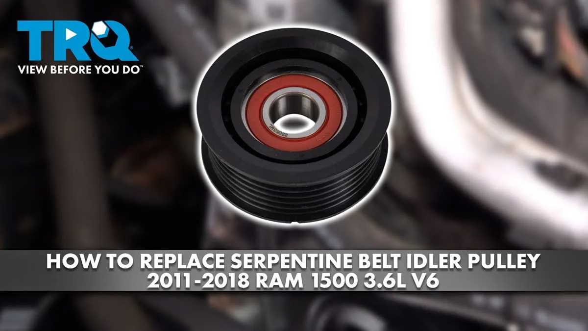 2017 Ram ProMaster Serpentine Belt Diagram