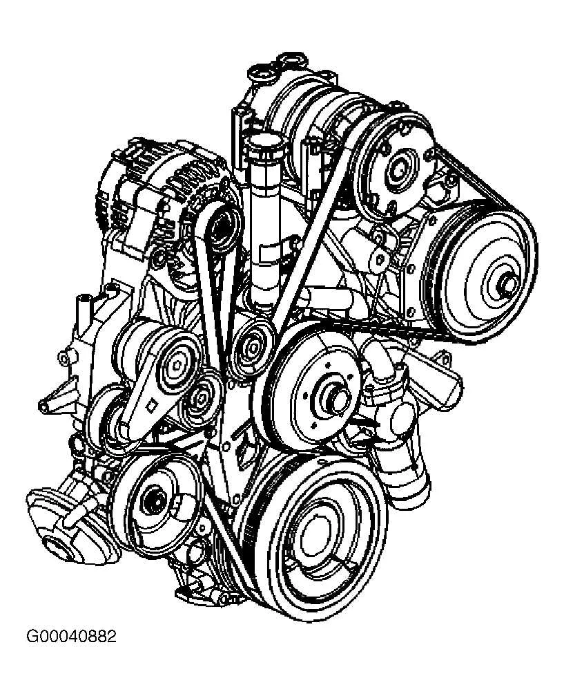 5 7 Chevy 350 Belt Diagram Without Ac