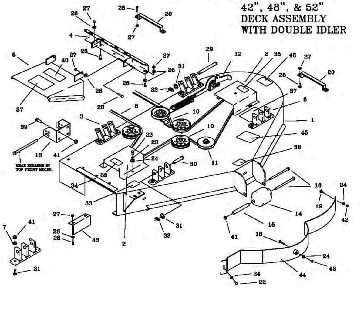 Country Clipper Drive Belt Layout and Replacement Guide