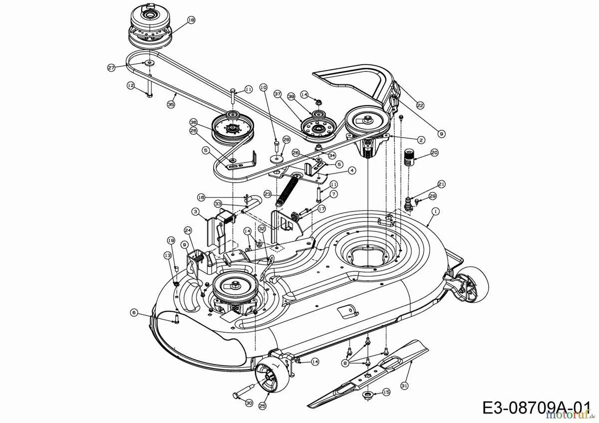 Cub Cadet RZT 42 Drive Belt Diagram Guide