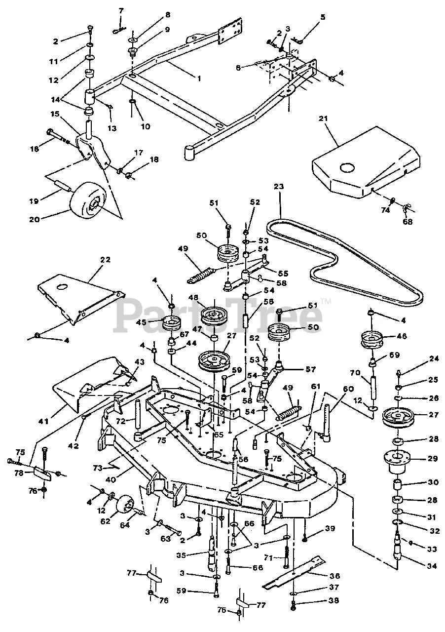 Exmark Turf Tracer Belt Diagram and Troubleshooting Guide