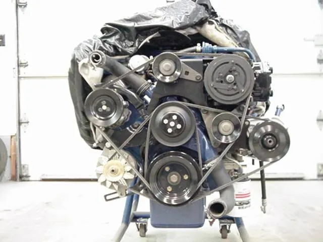 Ford 302 V Belt Routing Diagram and Layout Guide