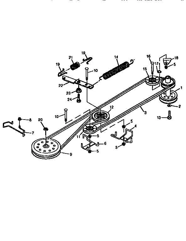Drive Belt Diagram For Craftsman Lt2000