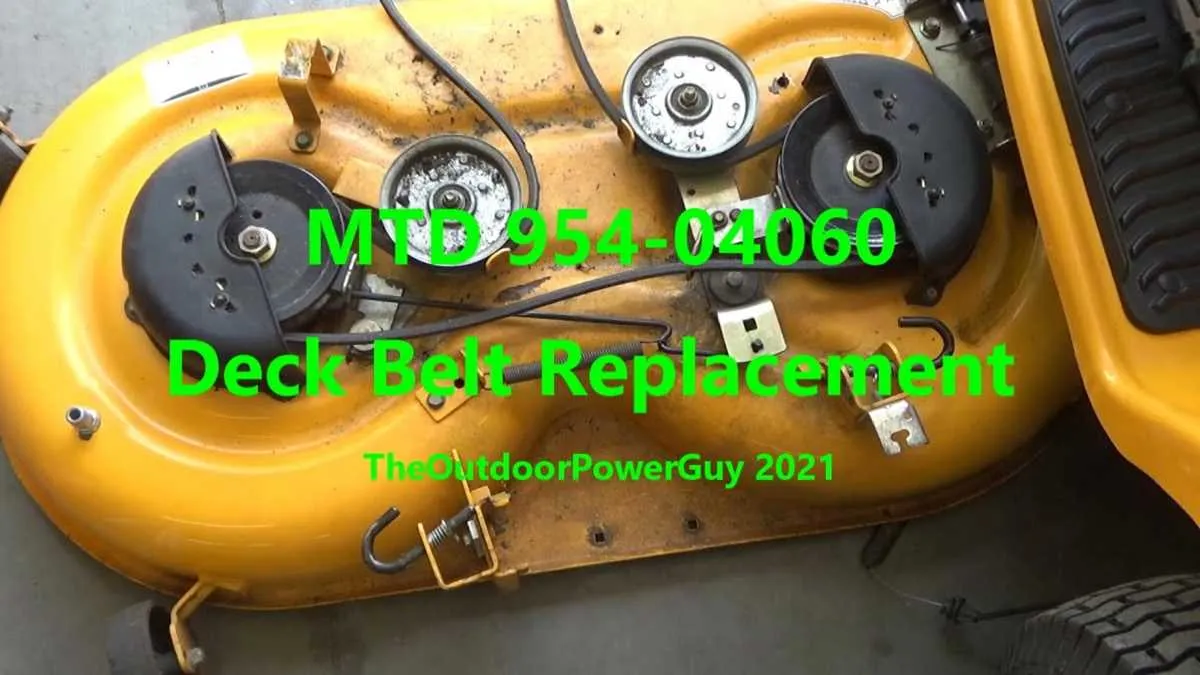 Cub Cadet LTX 1040 Deck Belt Diagram and Installation Guide
