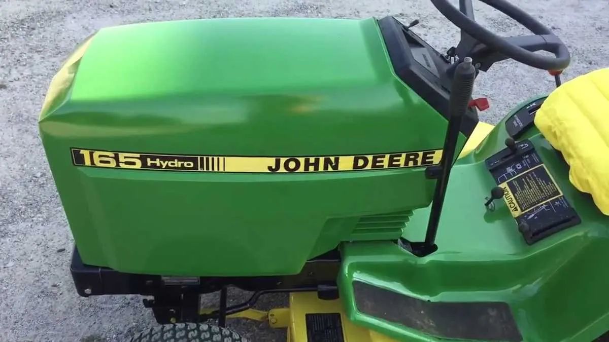John Deere 165 Hydro Drive Belt Routing Diagram