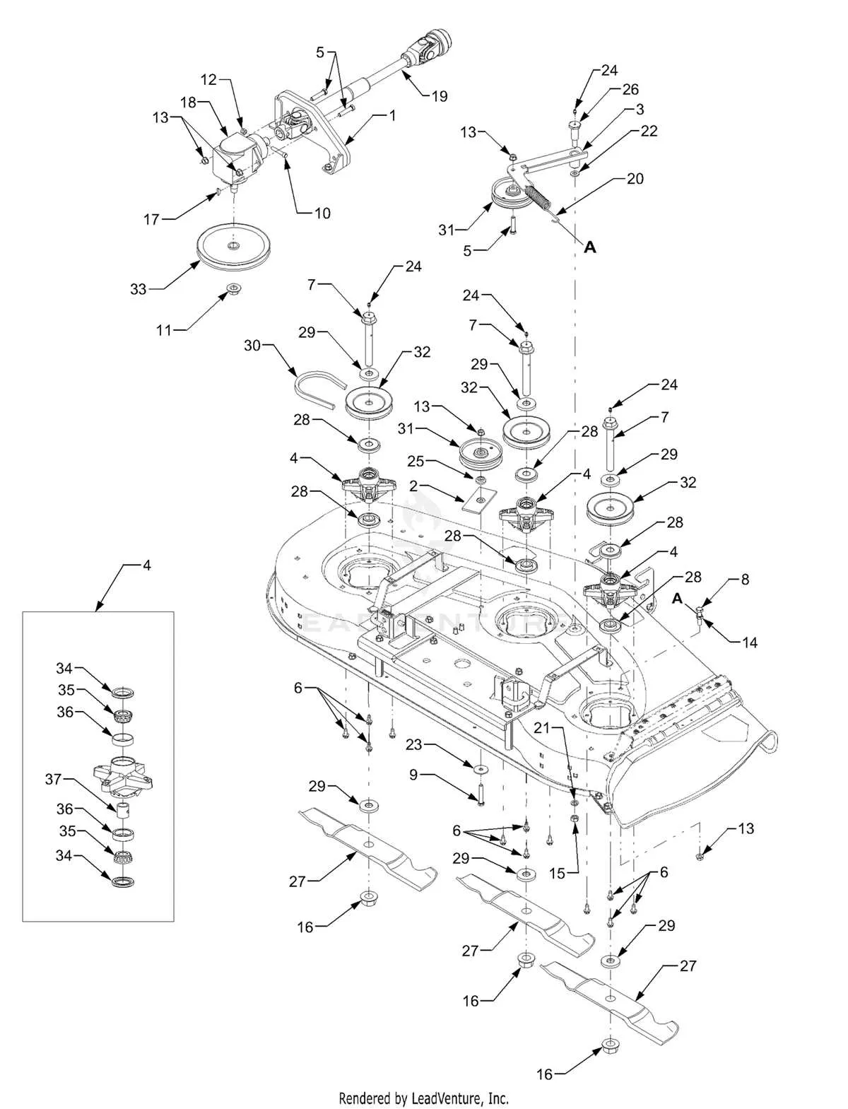 Cub Cadet 54 Inch Mower Deck Belt Diagram Guide