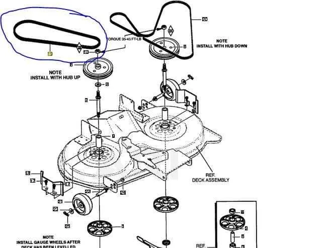 Murray Belt Diagram and Routing Guide