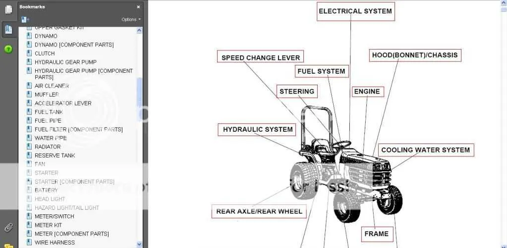 Kubota TG1860G Belt Diagram and Maintenance Guide
